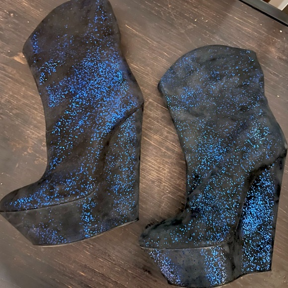 Giuseppe Zanotti | Shoes | Giuseppe Zanotti Must See Blue Black Shimmer ...